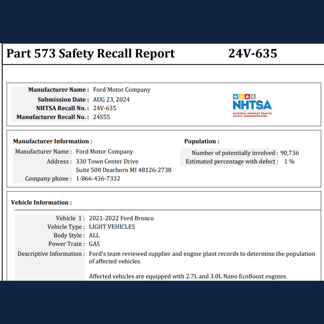 Over 90,000 Vehicles Affected by Ford 2.7 and 3.0 EcoBoost Recall - The ...